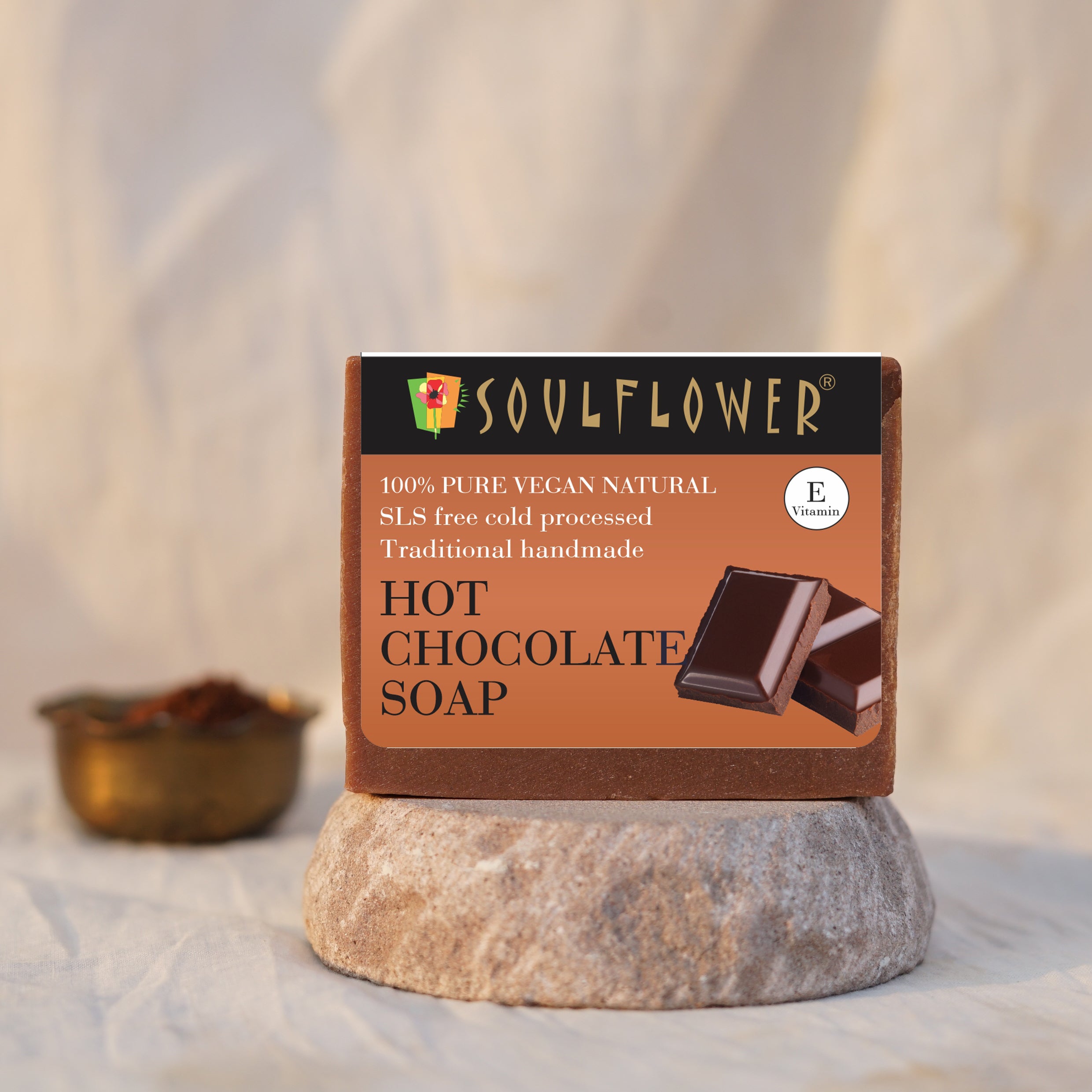Handmade Chocolate Soap with Natural Oils – Soulflower.in