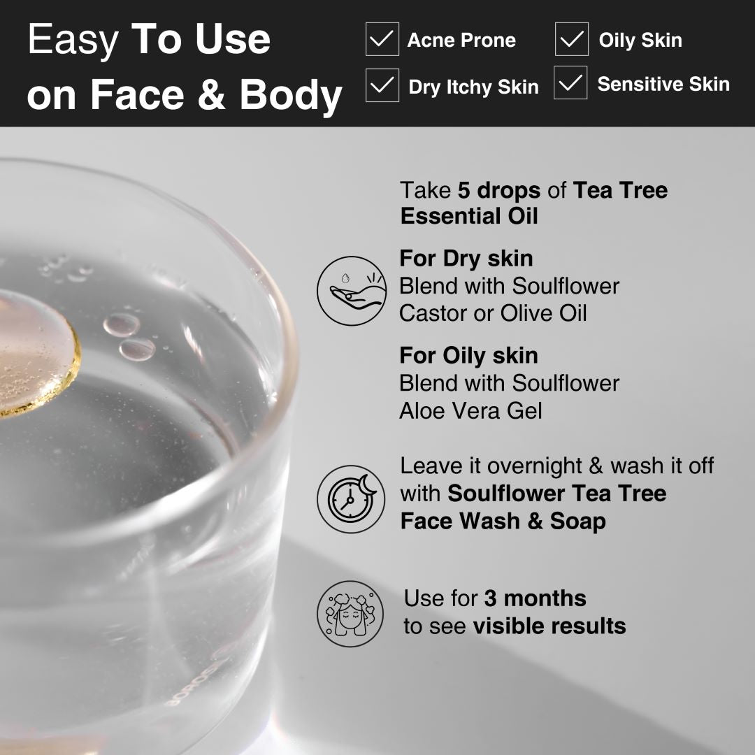 Dandruff & Acne Control Tea Tree Duo – Soulflower.in